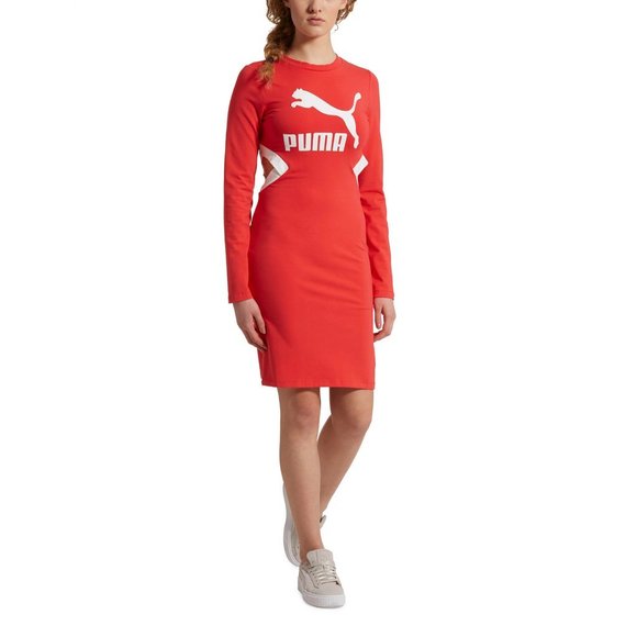 Puma | Dresses | 578573 Womens Puma Classics Logo Tight Dress | Poshmark
